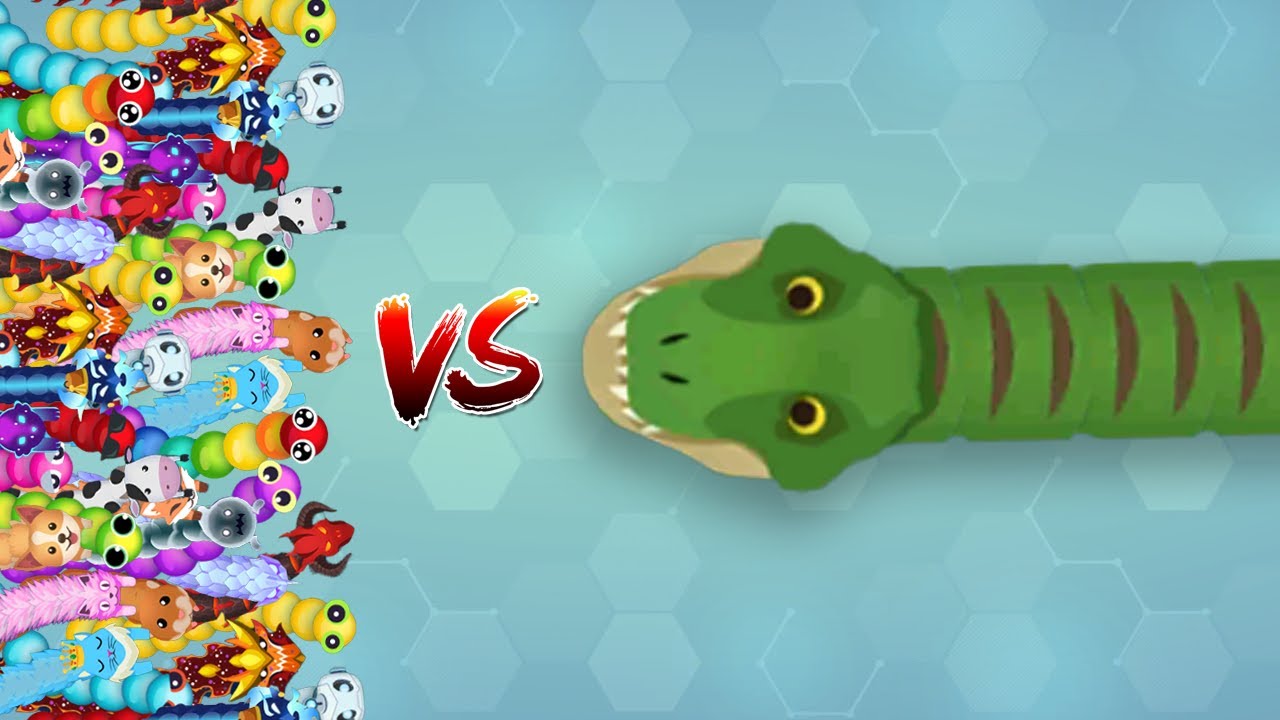 1 PRO VS 99 NOOBS / Snake.io - YouTube