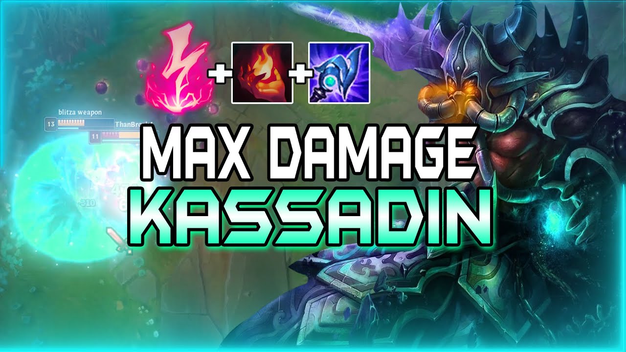 This Kassadin Build Will Oneshot - Youtube