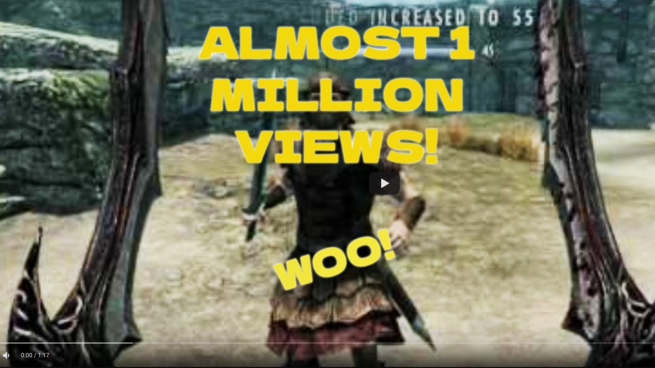 Skyrim - The Power of Storm Call (All Three Words) - YouTube