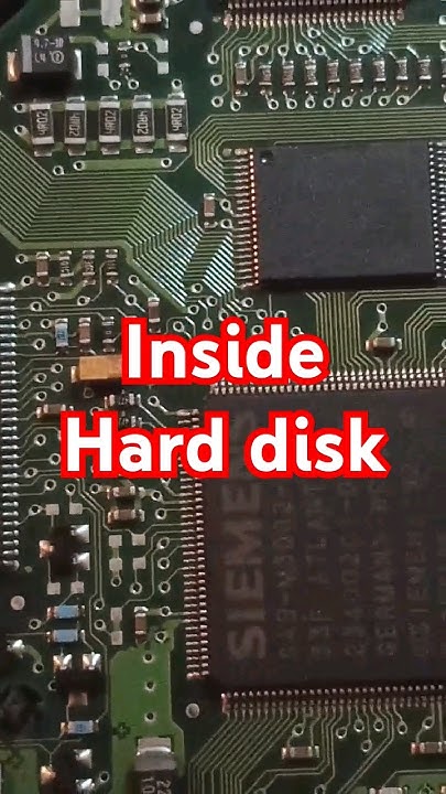 Hard Disk #computerscience #harddisk - YouTube