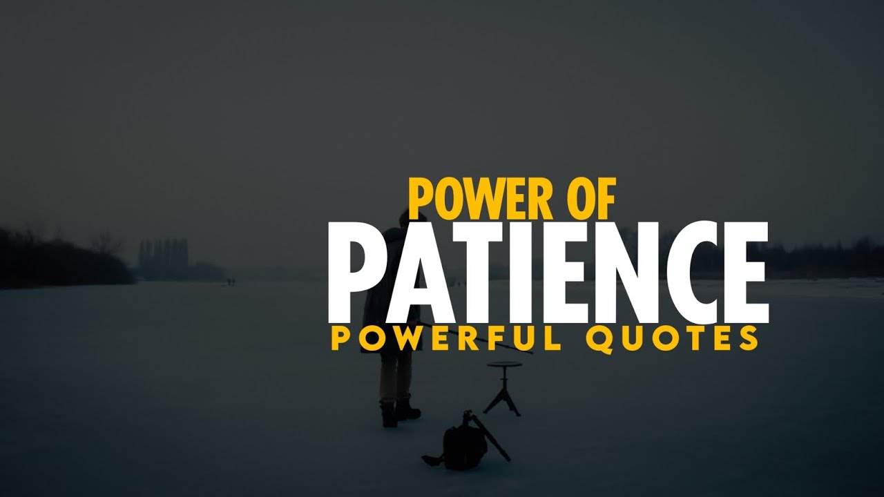 The Power of Patience: Unlocking Success and Inner Peace - YouTube