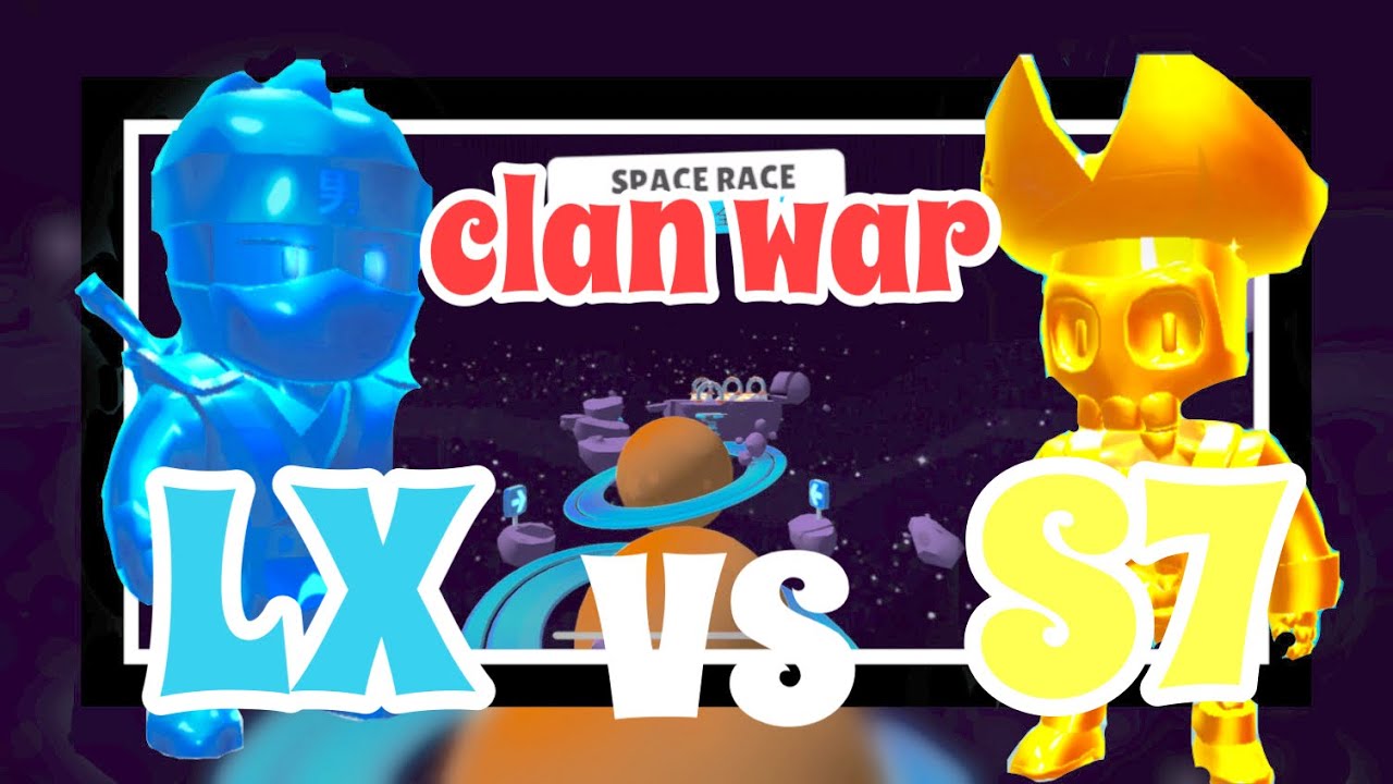 Clan war🔥｜LXvsS7｜StumbleGuys - YouTube