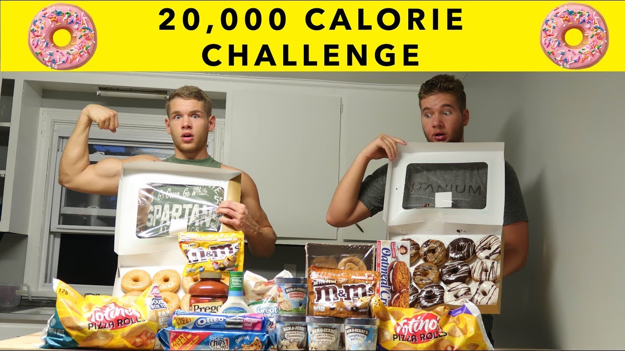 20,000 CALORIE CHALLENGE (IN 15 HOURS) - YouTube