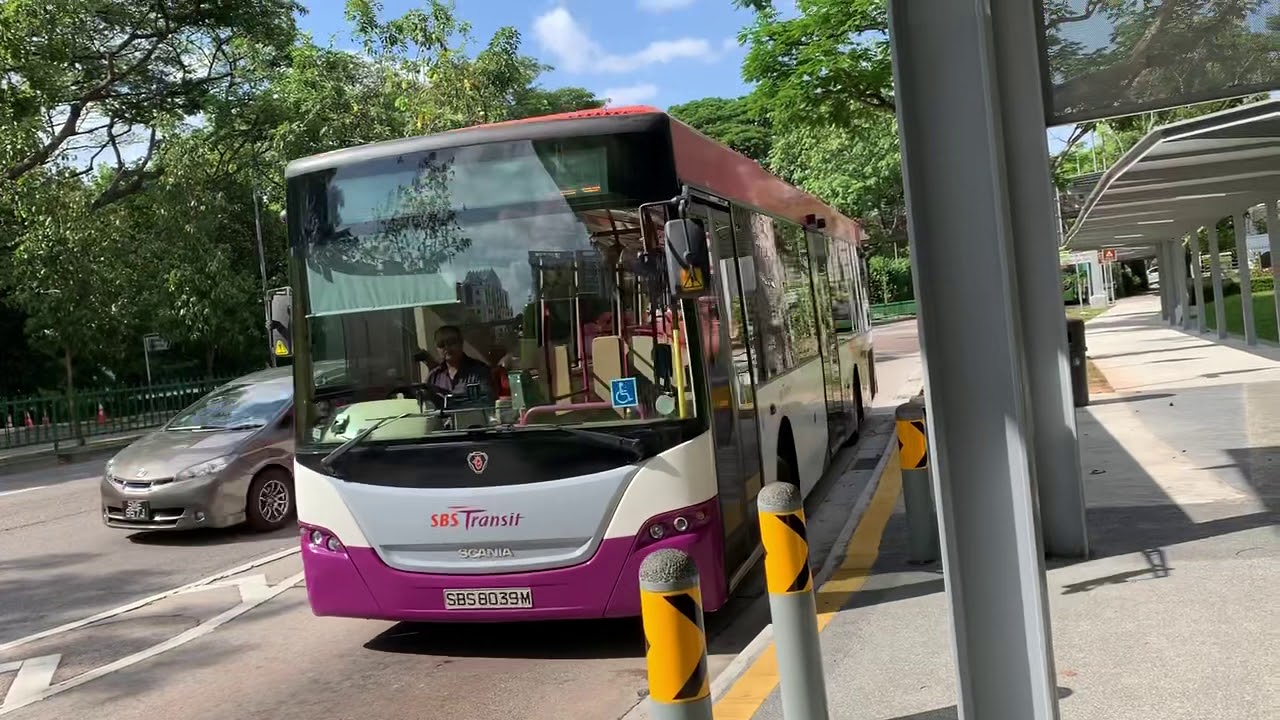 SBS Transit Scania K230UB (Euro 4 Batch 1) SBS8039M on Service 156 ...