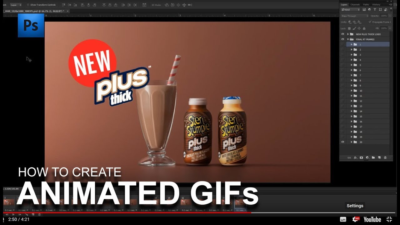 Create an Animated GIF - TV Commercial - YouTube