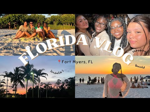 GIRLS TRIP TO FLORIDA +naples pier, shopping, beach, downtown fort ...