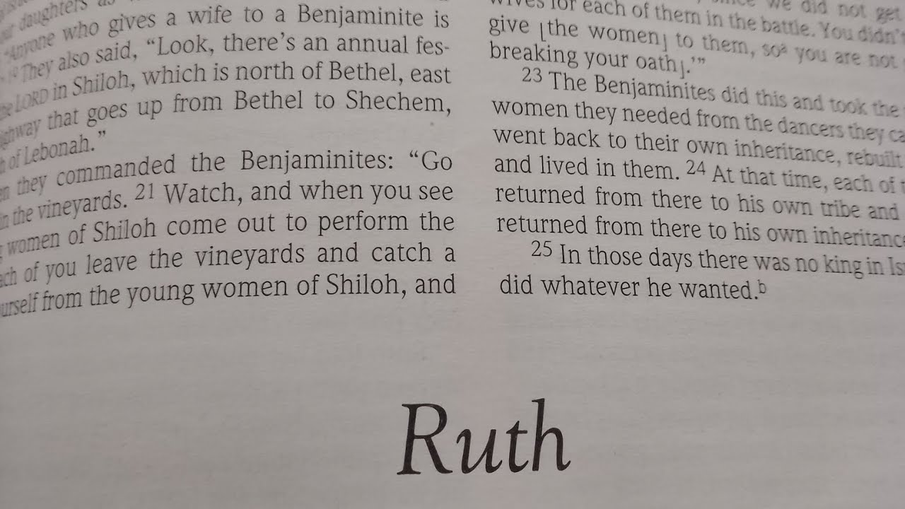 RUTH MEETS BOAZ AND BEGINS TO FIND FAVOUR FROM HIM. 15 August 2024 ...