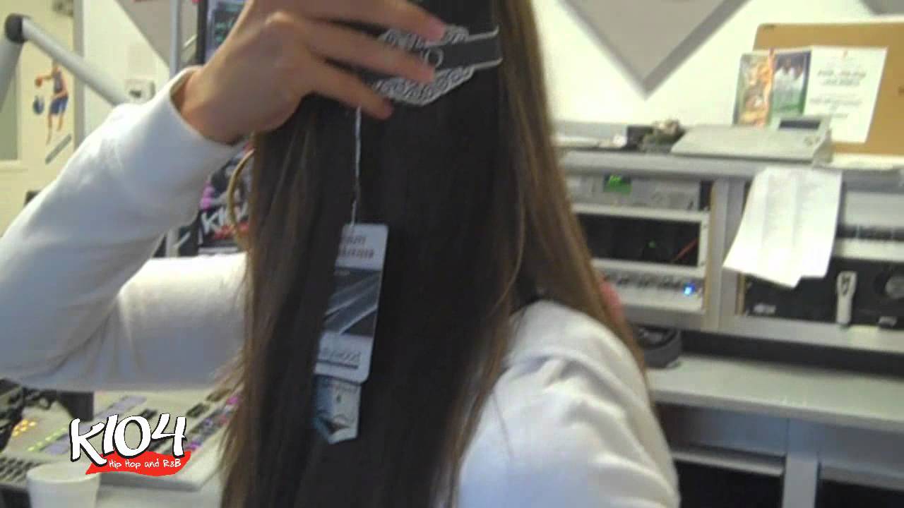 The K104 Morning Show Tripping On DeDe's Hair. - YouTube