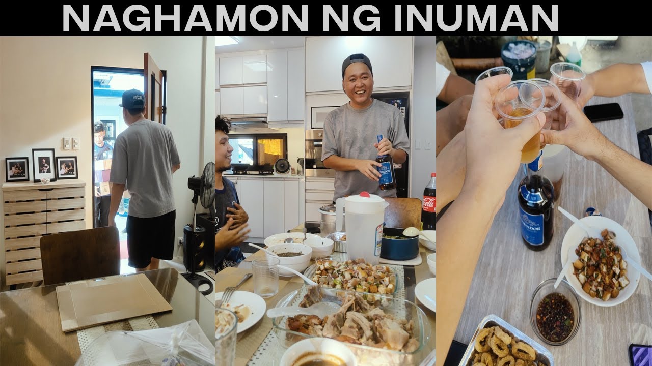 HINAMON KO NG INUMAN ANG NAGDELIVER SA BAHAY | Pimp Ur Food | Tipsy D ...