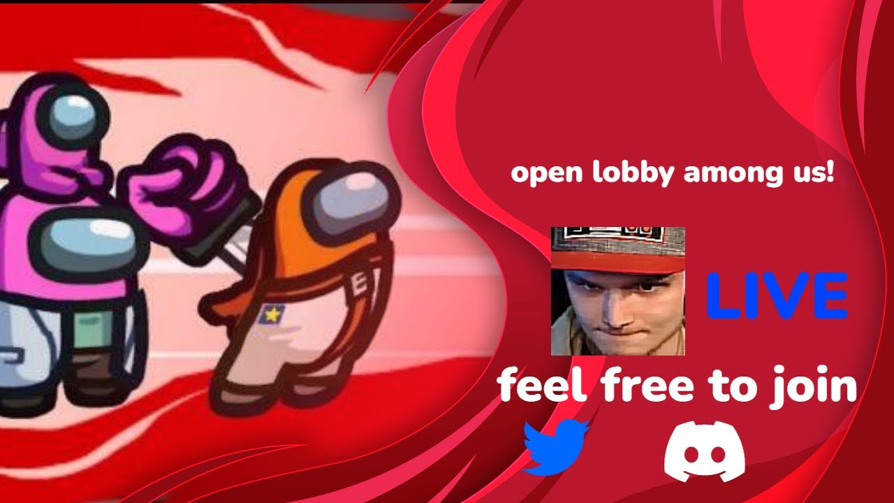 Among us stream playing with viewers!!, open lobby - LIVE - YouTube