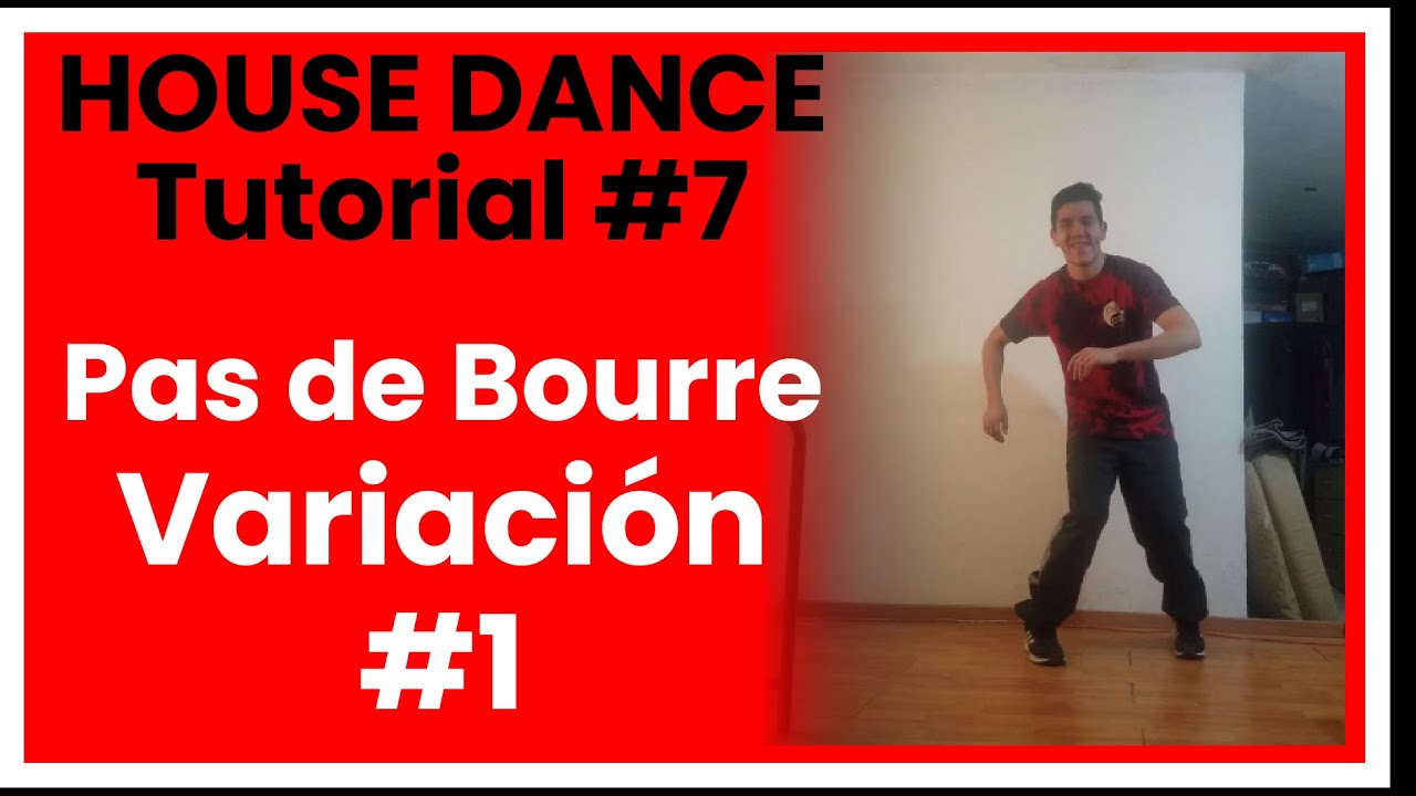 Variación Pas de Bourree House Dance🏠 / Tutorial #7 paso a paso en ...