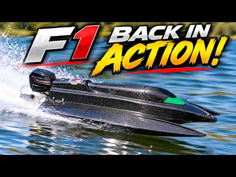 29inch RC Boat Carbon F1 Tunnel 6s with GPS speed