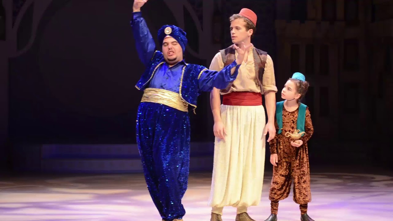 Watch this! Disney's Aladdin Jr. at the Flat Rock Playhouse! - YouTube