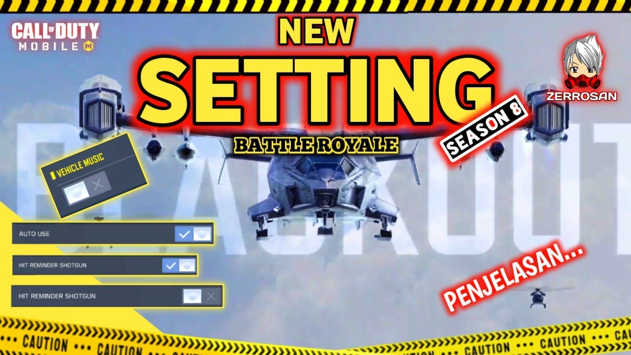 Penjelasan Update Setting Codm Battle Royale Season 8 | CODM - Tips ...
