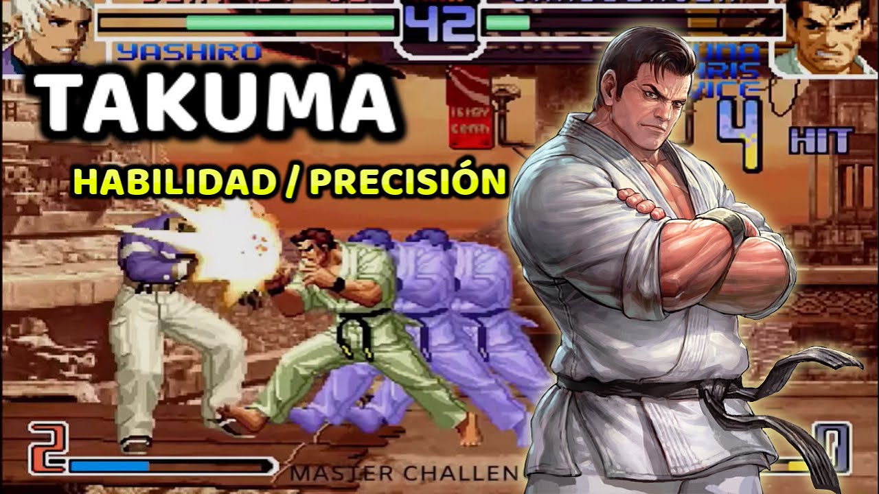 Gran Takuma | Habilidad - Precisión The King of Fighters by Tama - YouTube