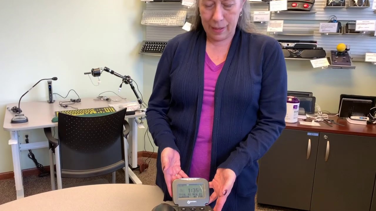 Assistive Technology Minute: Specialized Phone - YouTube