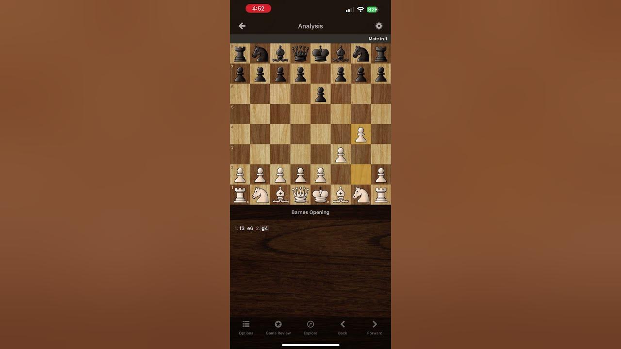 How To Checkmate Your Opponent In Just 2 Moves Shorts Chess