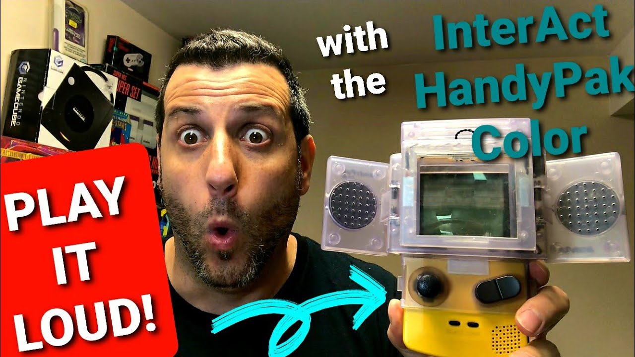 Game Boy Color: InterAct HandyPak Color - YouTube