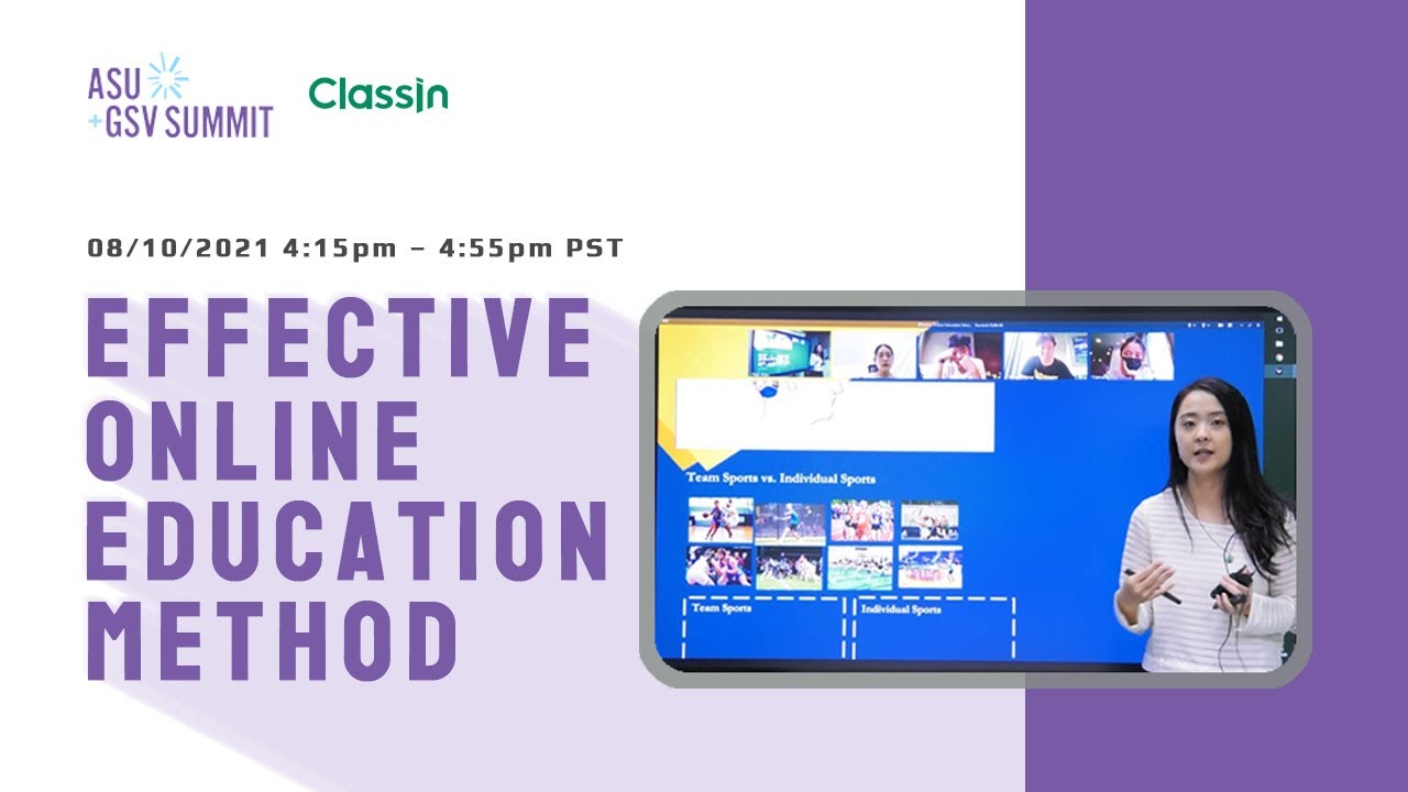 Effective Online Education Method - YouTube