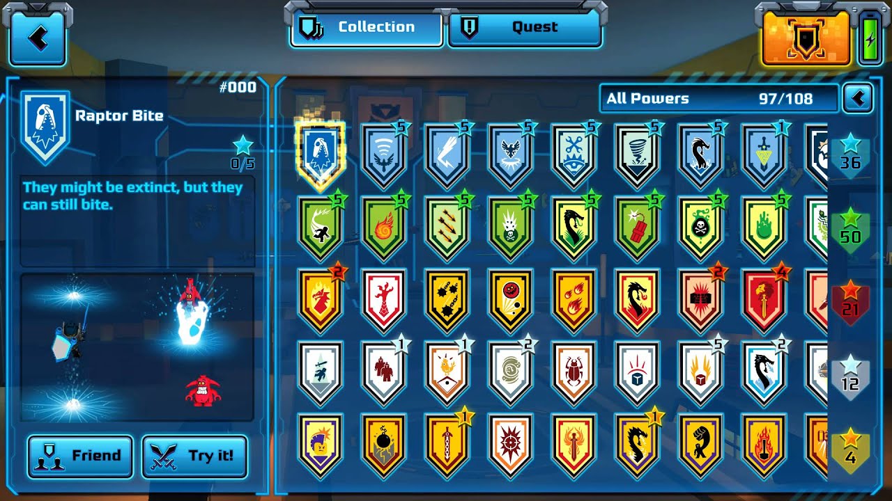 Dragon Nexo Knights Power Shields