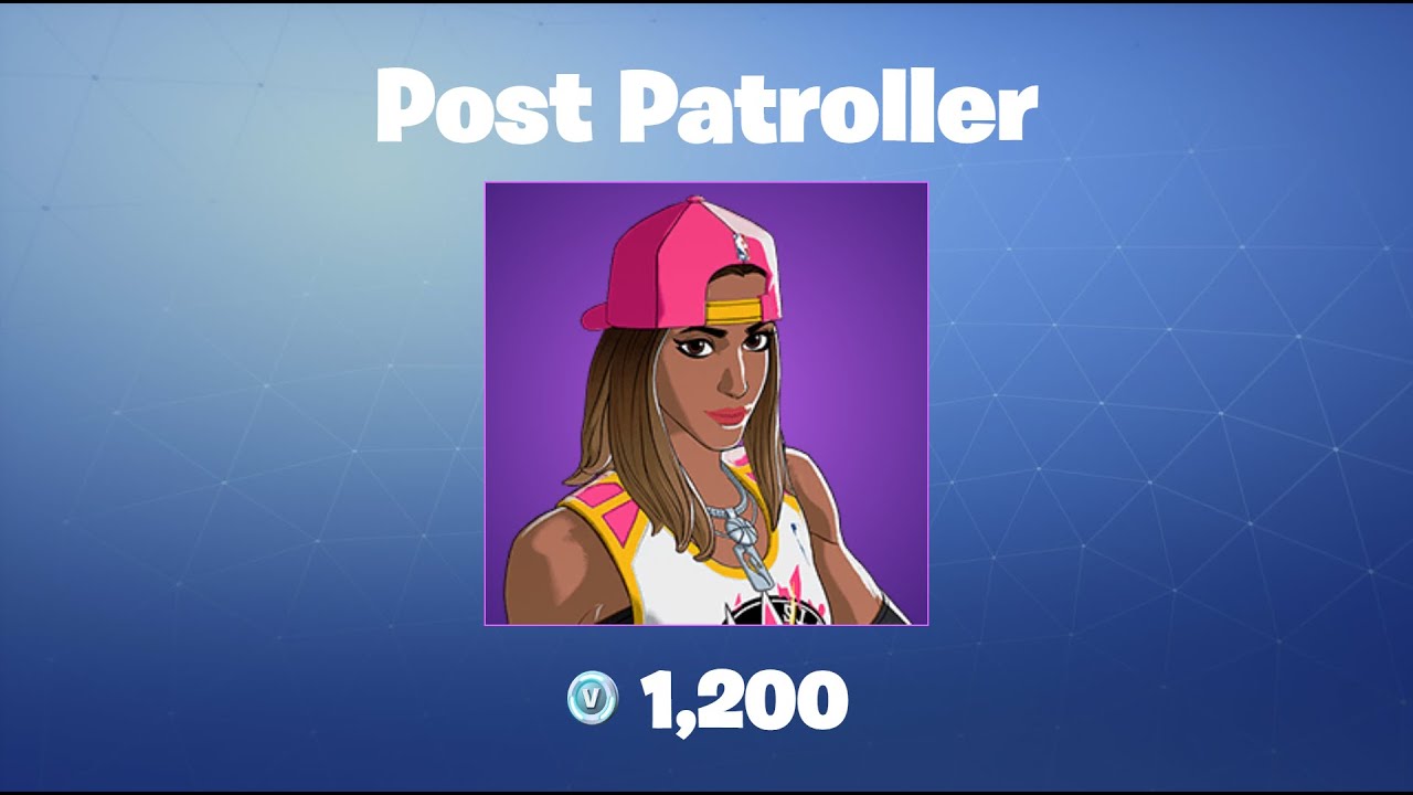 Post Patroller | Fortnite Outfit/Skin - YouTube