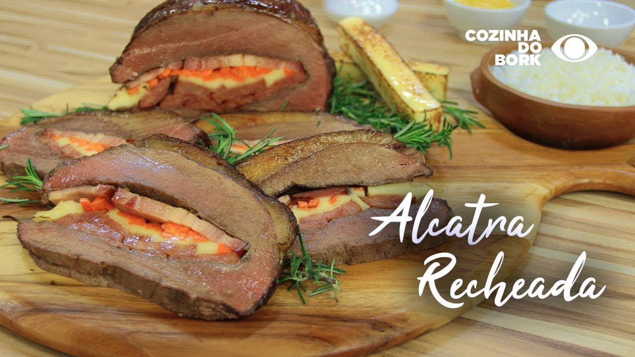ALCATRA RECHEADA - Cozinha do Bork - YouTube