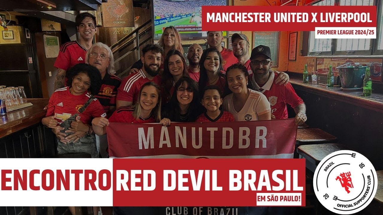 ASSISTIMOS JUNTOS a DERROTA NO CLÁSSICO | ENCONTRO RED DEVILS BRASIL ...