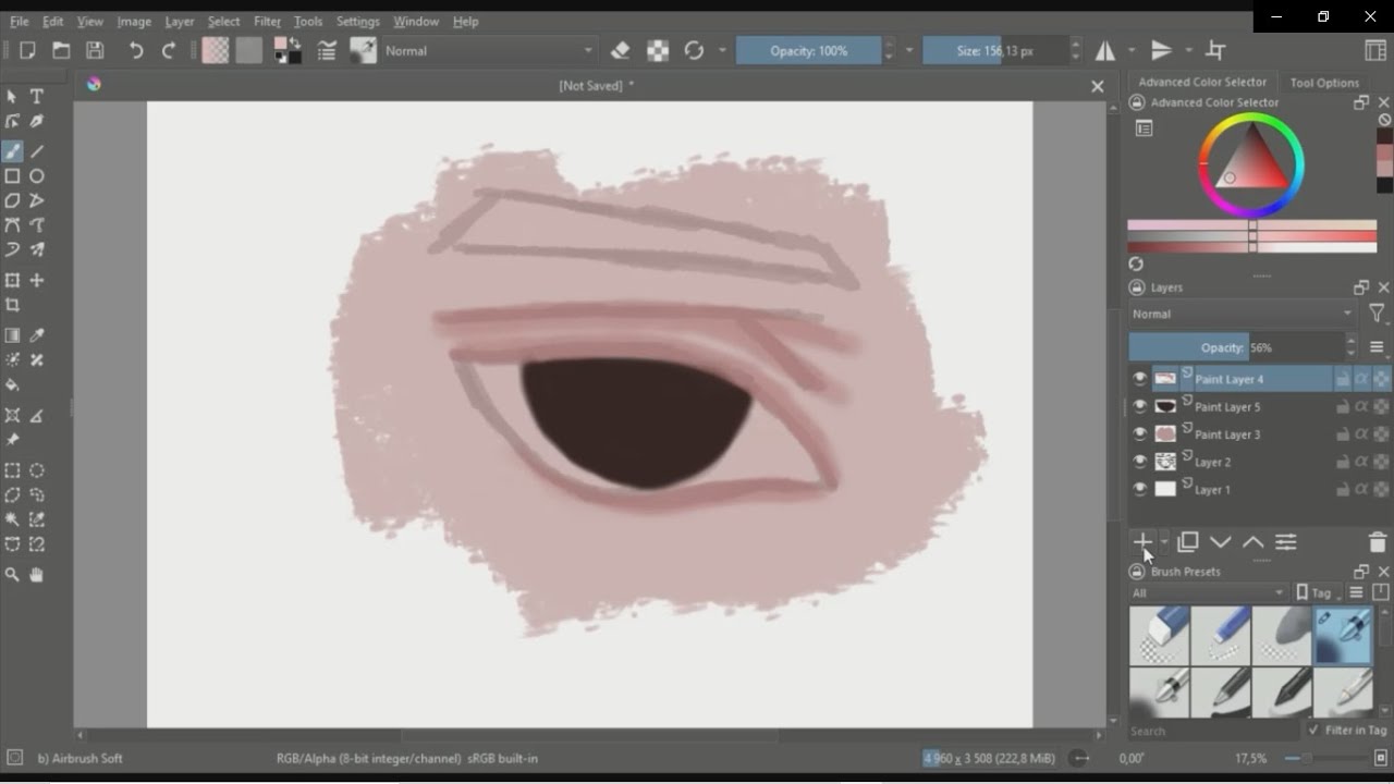 i [attempted] followed @Kooleen's eye tutorial on Krita - YouTube