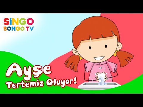 AYŞE Tertemiz Oluyor 🧼🚿 – SingoSongo TV I İsme Özel Çocuk Şarkıları 🎶