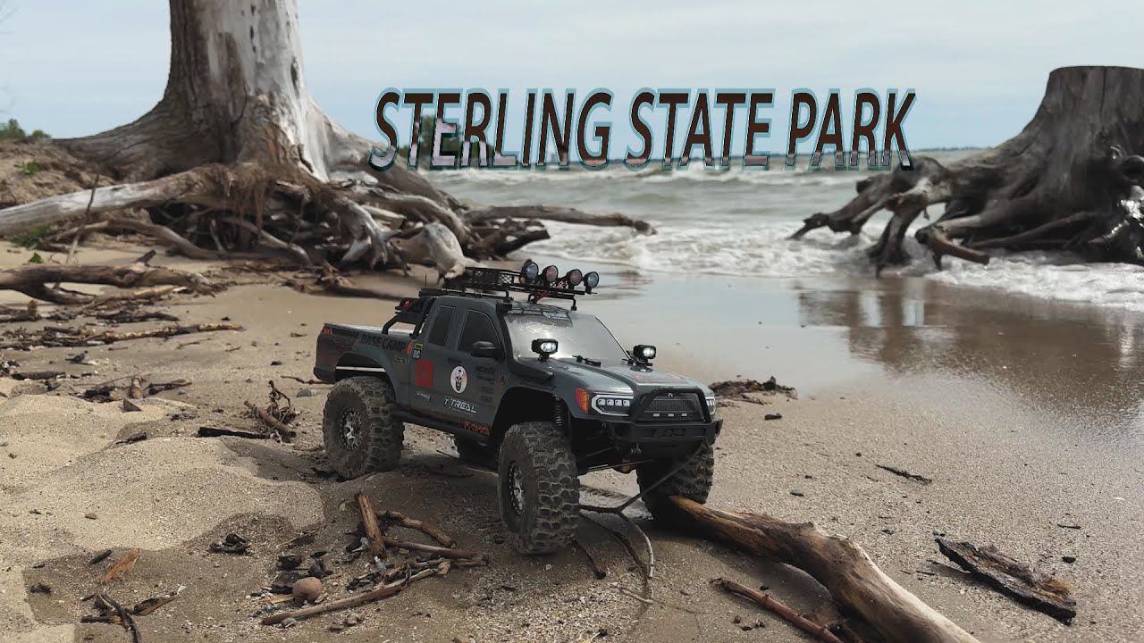 OVERLANDING AXIAL SCX10III BASE CAMP at Sterling State Park trail Run ...