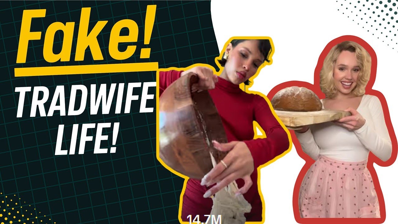 Tradwife Life is FAKE #tiktokreacts #tradwives - YouTube