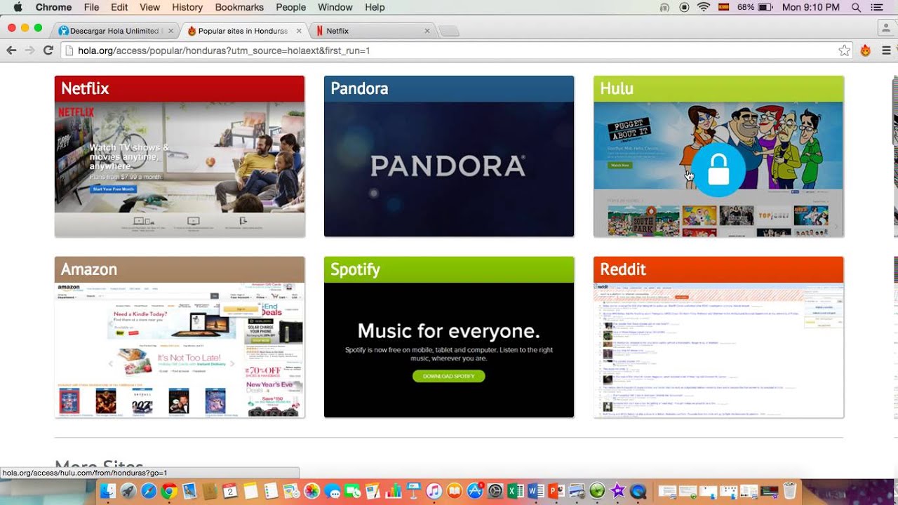 Como descargar HOLA en su google chrome - YouTube