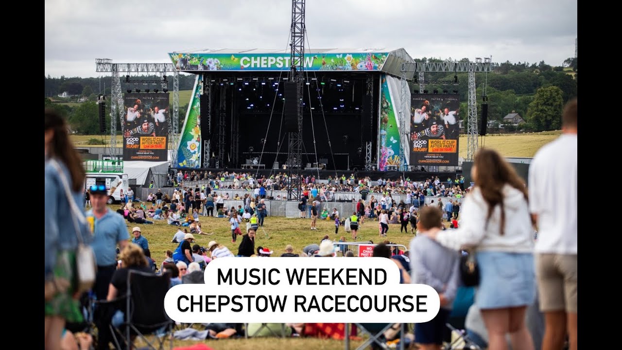 Chepstow Racecourse - Music Weekend - YouTube