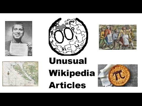 Unusual Wikipedia Articles - YouTube