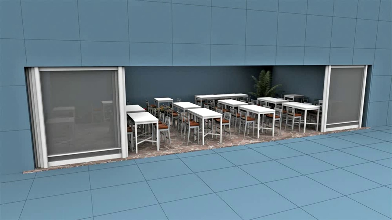 Roll-A-Cover's Retractable Rolling Wall System - YouTube