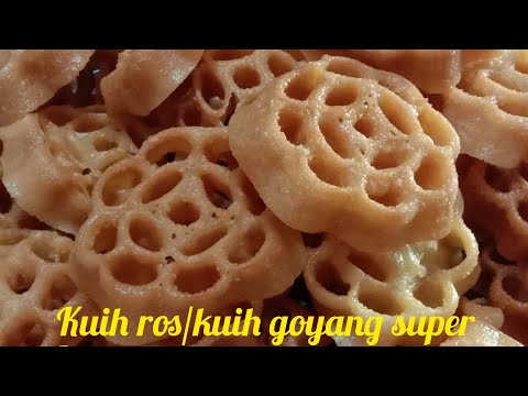 cara buat kuih ros susu@kuih goyang susu yang super ranggup@
