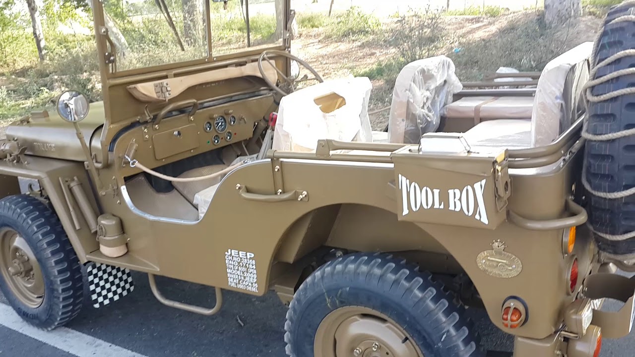 Open willys original types jeep mandi dabwali - YouTube