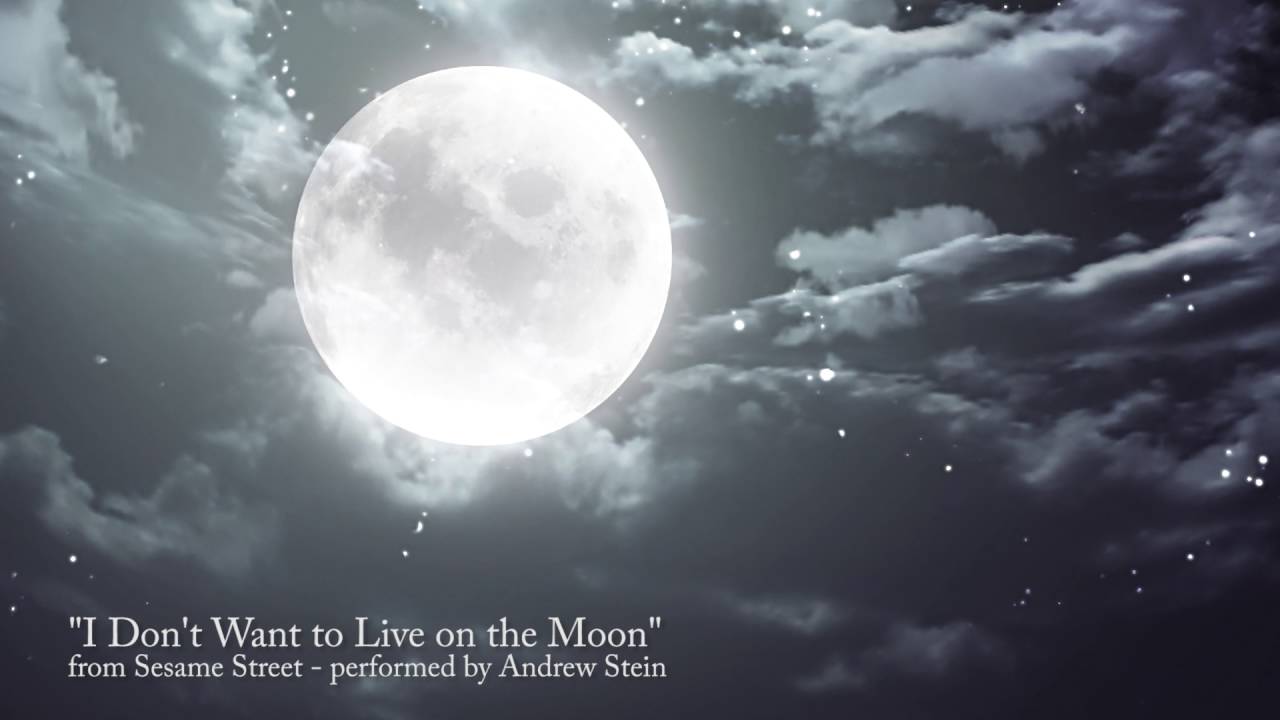 I Don't Want to Live on the Moon | Sesame Street cover by Andrew Stein ...