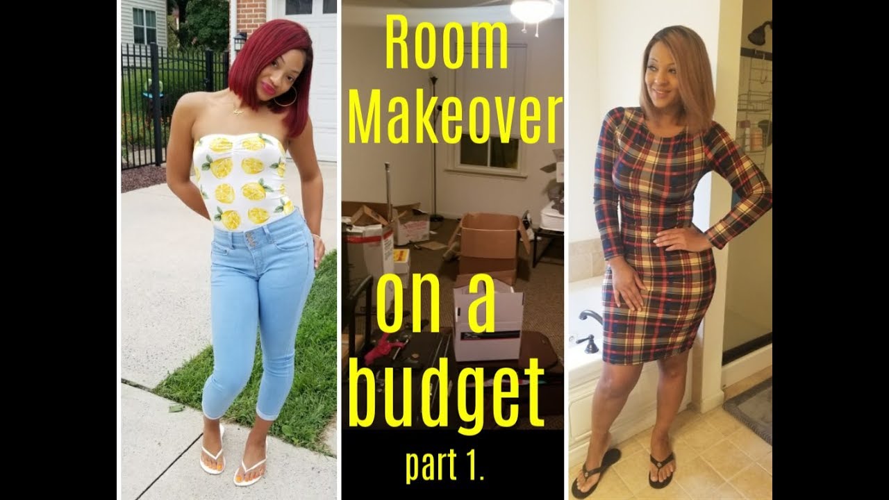 Room Makeover on a Budget Part.1 - YouTube