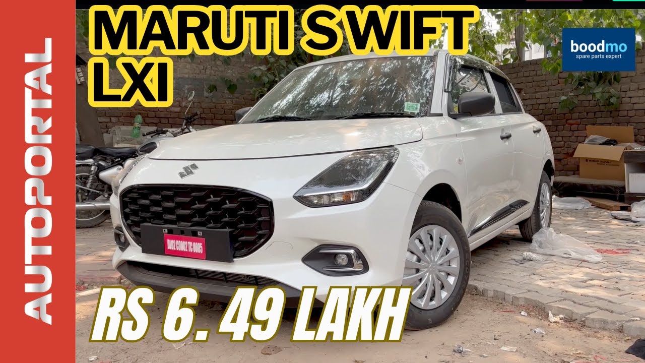 Maruti Swift Lxi 2024 | Swift Base Model Features | Review with on road ...
