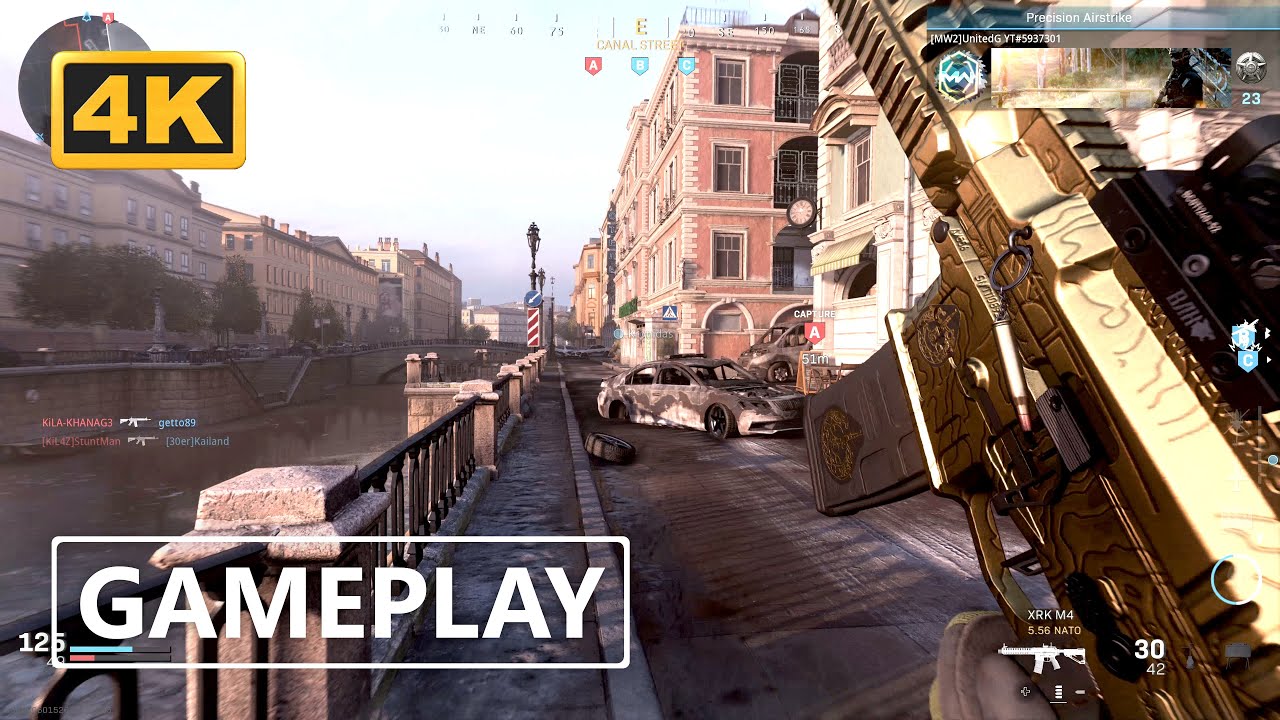 Call of Duty Modern Warfare Multiplayer Gameplay 4K - YouTube