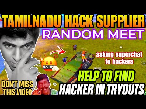 Tamil Nadu Hack Supplier ?! 🔥 Random Meet With Hackers | BGMI Tamil #madanop #bgmilive #madan #bgmi
