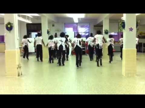 Jctms step team practice - YouTube