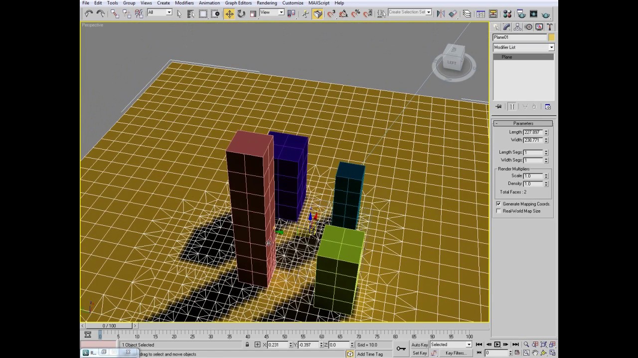 3ds max RADIOSITY Tutorial - YouTube