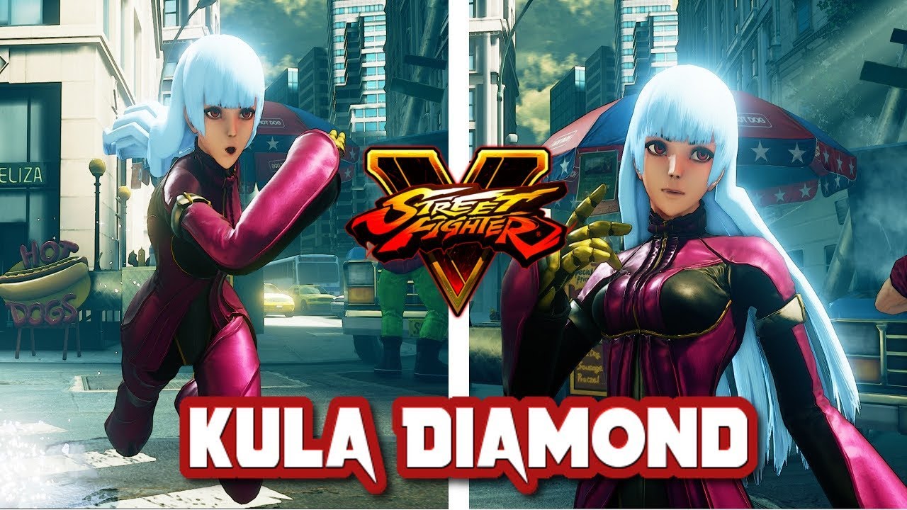 Street Fighter 5 mods Kula Diamond (KOF XIV) - YouTube