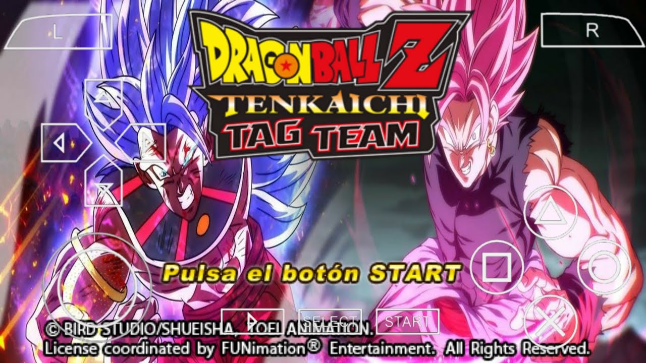 NEW DBZ TTT MOD ISO DRAGON BALL AF TAG TEAM TENKAICHI MENU PERMANENTE ...