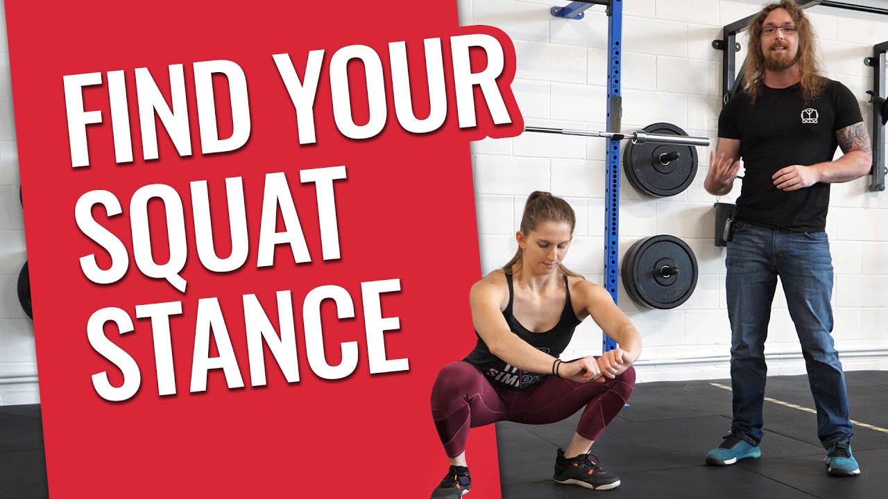 How to Find Your Squat Stance - YouTube