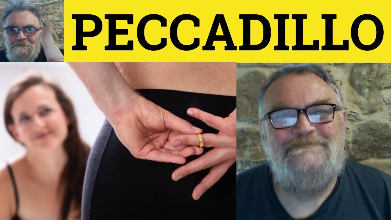 🔵 Peccadillo Meaning - Peccadillos Examples - Peccadillo Defined ...