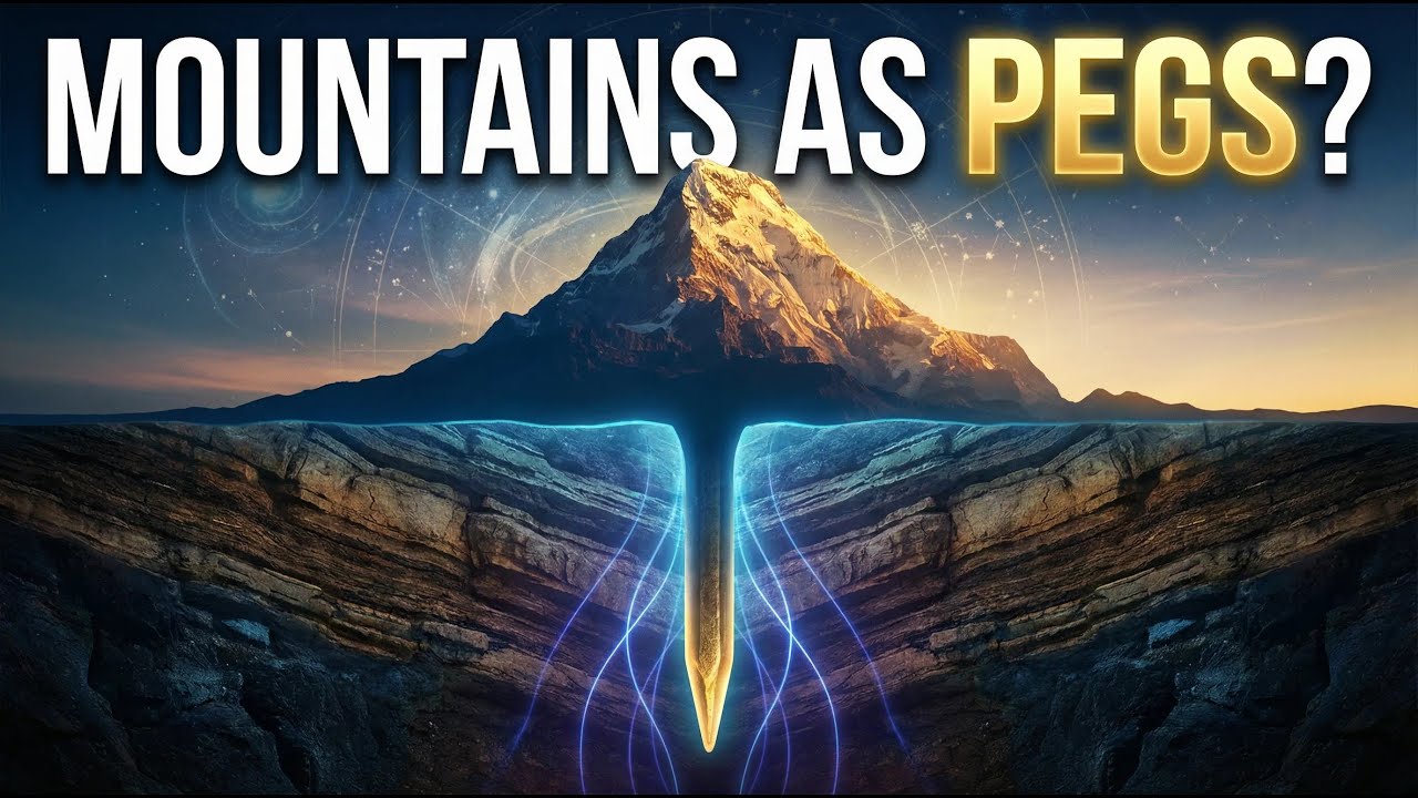 Mountains as Pegs — Science Finally Caught Up with the Qur’an - YouTube