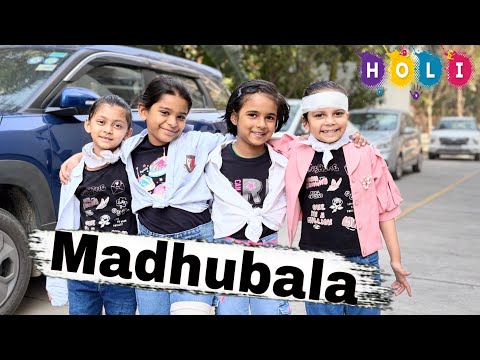Madhubala holi Dance video, The Swag Crew Dance studio holi kids Dance #holi #holiday 